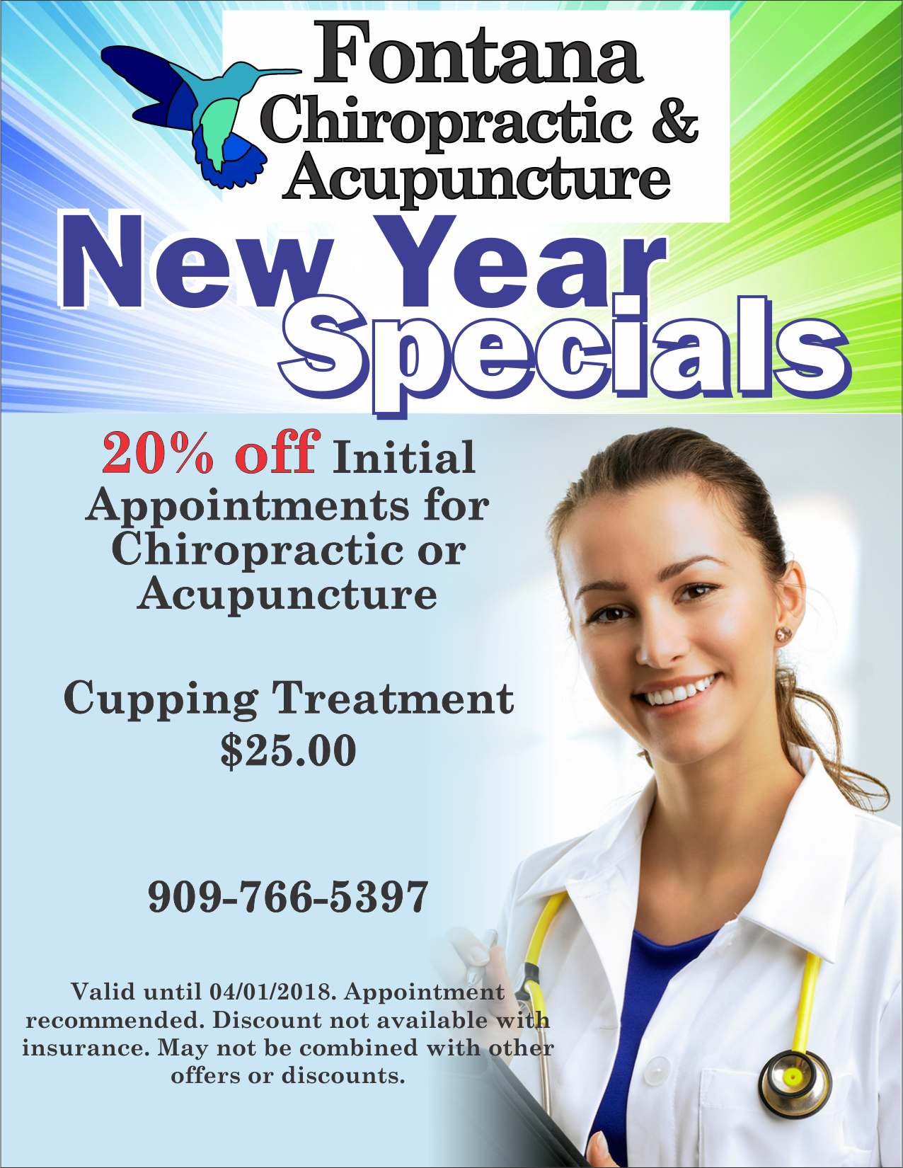 Specials & Events | Koi Chiropractic and Acupuncture